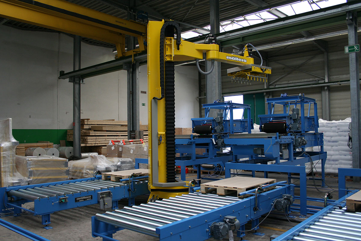 Möllers Palletizing robot: high-precision in small spaces